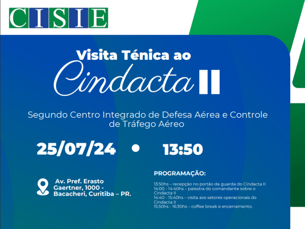 Visita Técnica Cindacta II em Curitiba - Sympla