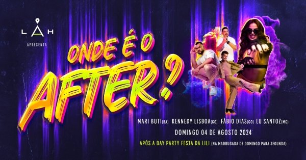 Onde é o After? em Brasília - Sympla