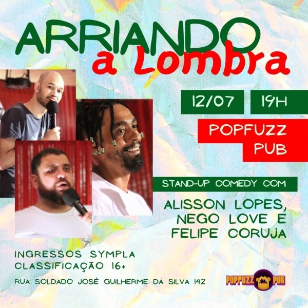ARRIANDO A LOMBRA em Maceió - Sympla