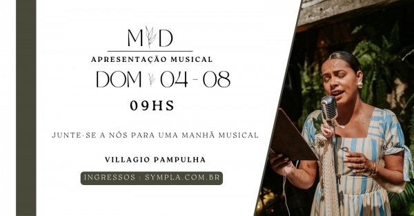 APRESENTAÇÃO MUSICAL MICHELLE DUARTE em Belo Horizonte - Sympla