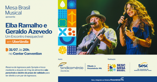 MESA BRASIL MUSICAL - Elba Ramalho e Geraldo Azevedo - Um Encontro Inesquecível em Uberlândia ...
