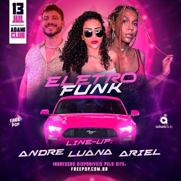 13.Jul - EletroFunk em Sinop - Sympla