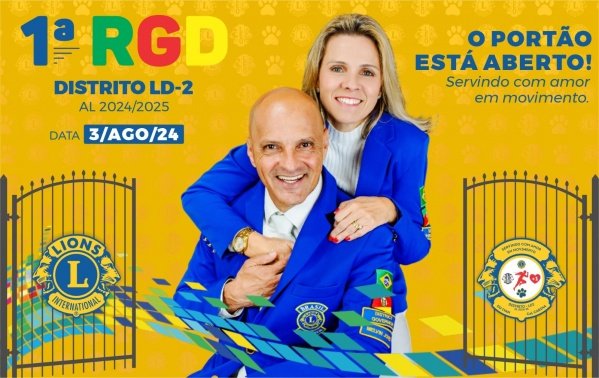 Lions Clube - 1ª RGD - Distrito LD2 - Gestão AL24.25 em Portão - Sympla