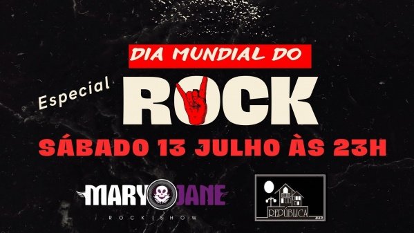 Especial Dia Mundial do ROCK em Pouso Alegre - Sympla
