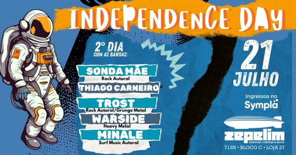 INDEPENDENCE DAY em Brasília - Sympla