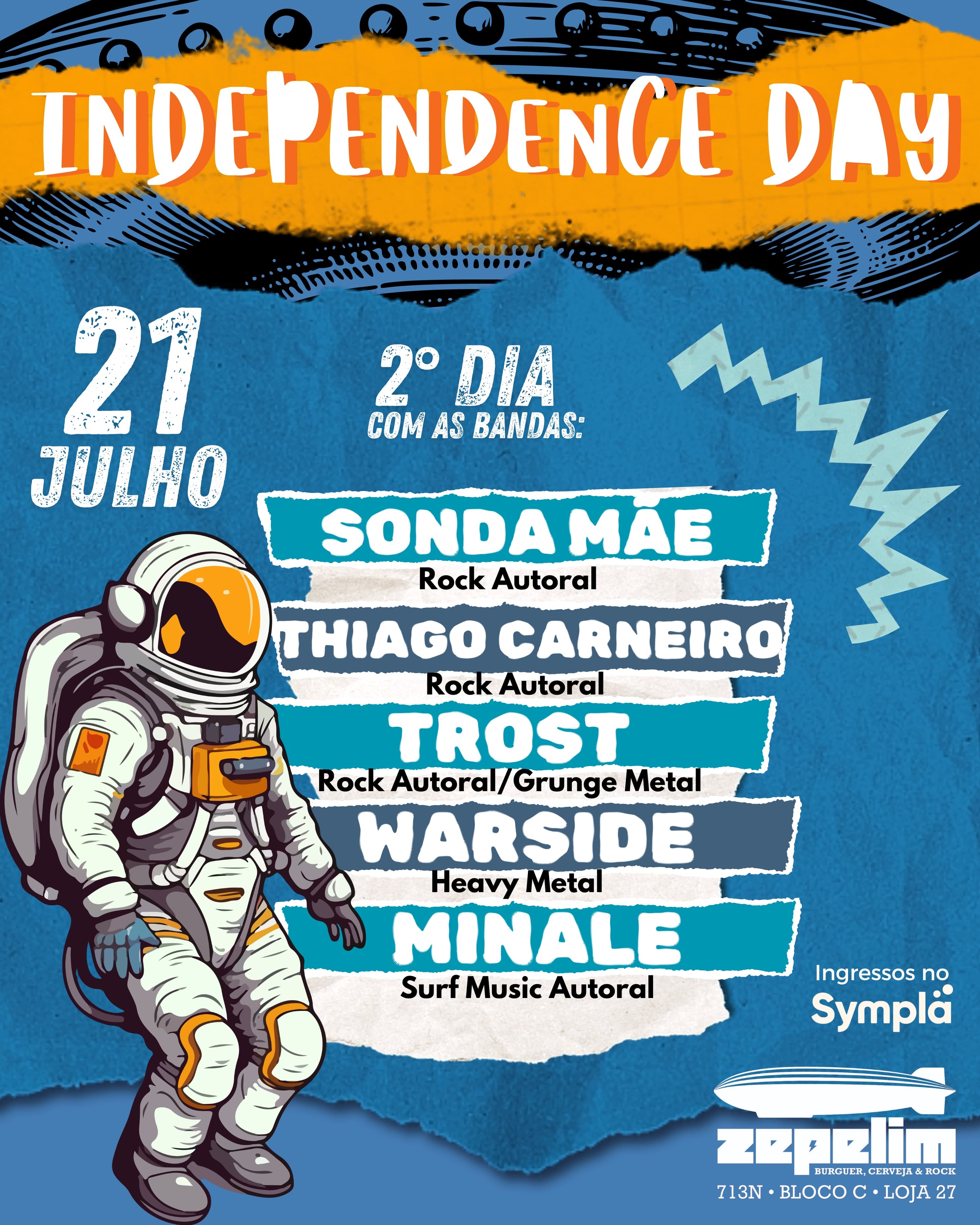 INDEPENDENCE DAY em Brasília - Sympla