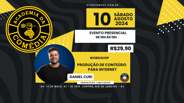 Workshop Produção de Conteúdo para Internet com Daniel Curi em Rio de ...