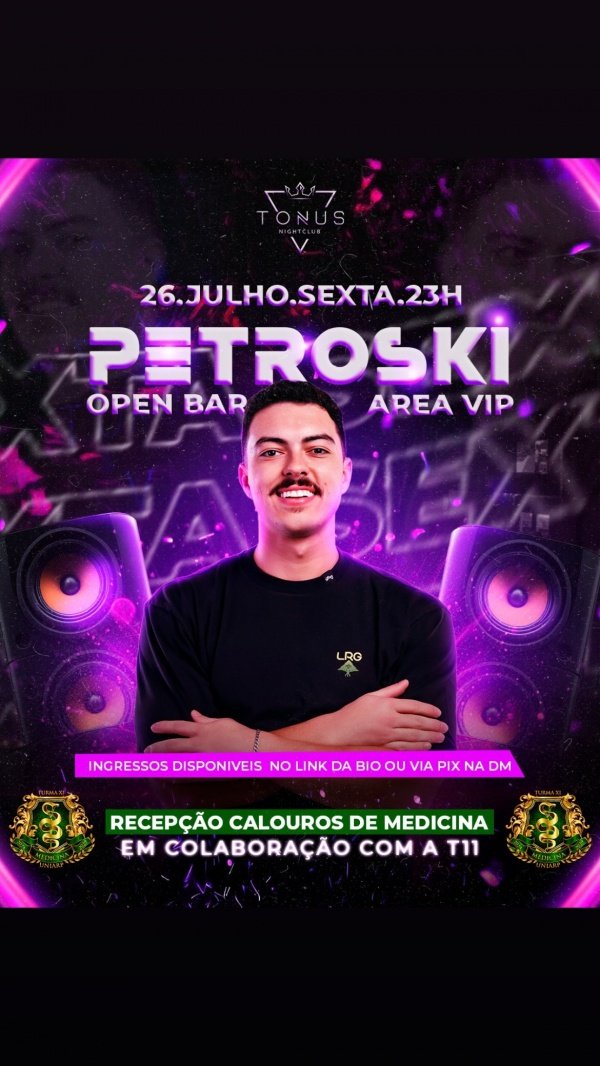 PETROSKI em Caçador - Sympla