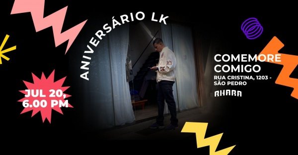 Aniversario LK Sertanejo Rhara - 20-07-2024 em Belo Horizonte - Sympla