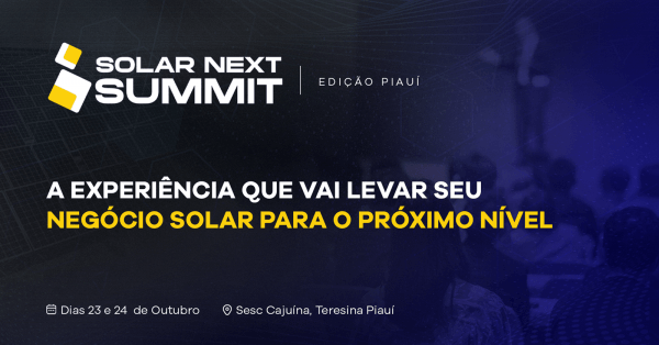 Solar Next Summit em Teresina - Sympla