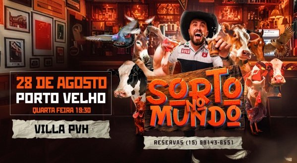 Marcus Cirillo em PORTO VELHO em Porto Velho - Sympla