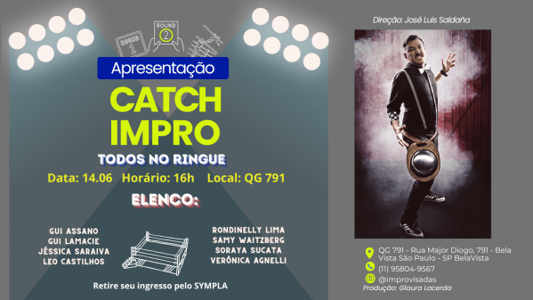 CATCH IMPRO em São Paulo - Sympla