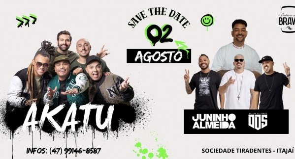 Show Nacional Akatu em Itajaí - Sympla