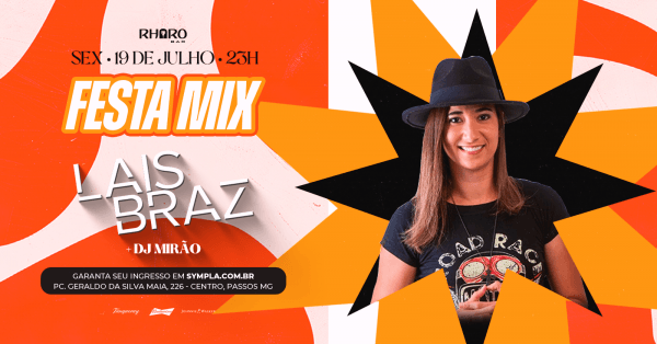 Festa Mix! em Passos - Sympla