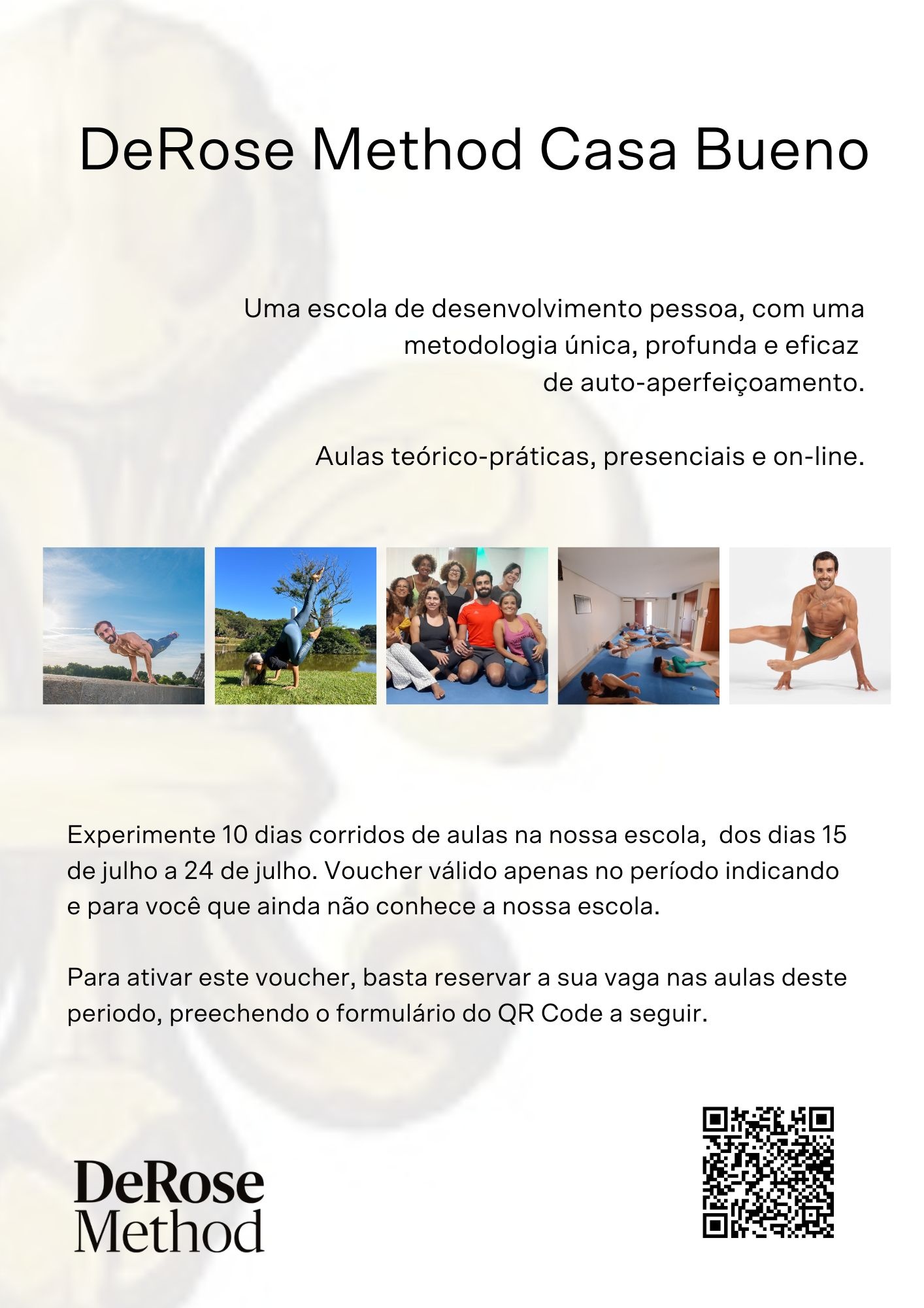 Voucher de aulas no DeRose Method Casa Bueno em Goiânia - Sympla