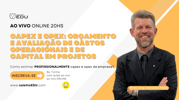 Curso: CAPEX e OPEX - Orçamento e Avaliação de Gastos Operacionais e de ...