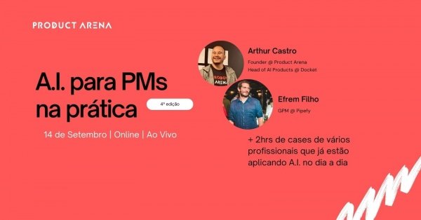 AI para PMs - Aplicando na prática - 4ª edição - online - Sympla