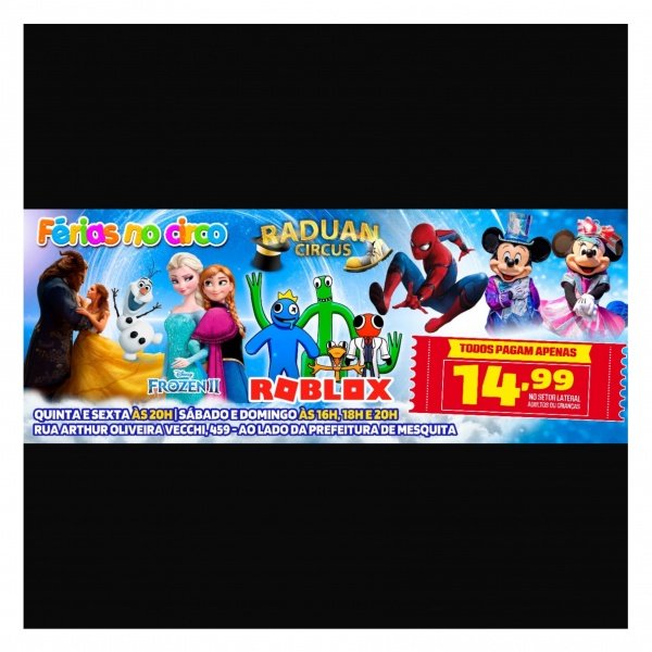 Raduan Circus - TODOS PAGAM MEIA ENTRADA em Mesquita - Sympla