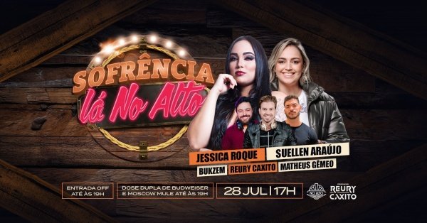 SOFRÊNCIA LÁ NO ALTO com SUELLEN ARAÚJO e JESSICA ROQUE em Belo ...