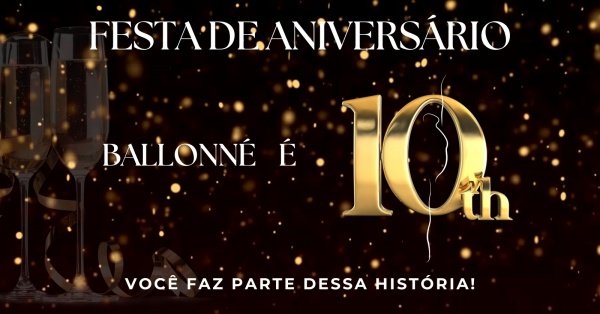Festa Ballonné é 10 ! em São Paulo - Sympla