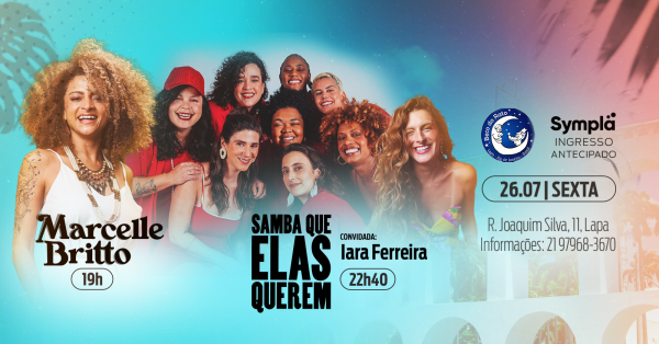 Marcelle Britto e Samba que elas querem em Rio de Janeiro - Sympla