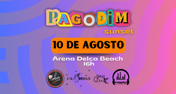 PAGODIM SUNSET - Edição 10 de Agosto em Rio de Janeiro - Sympla