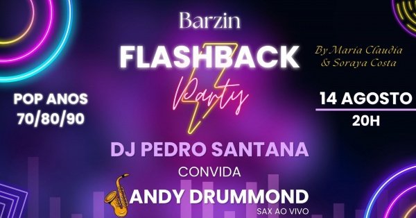 Flashback Party - 70s, 80s e 90s - 14 agosto ( 20h) em Rio de Janeiro ...