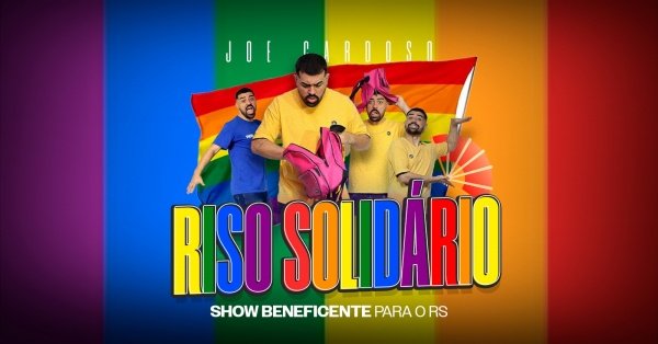Riso Solidário - Joe Cardoso - no Porão Comedy Blumenau em Blumenau ...
