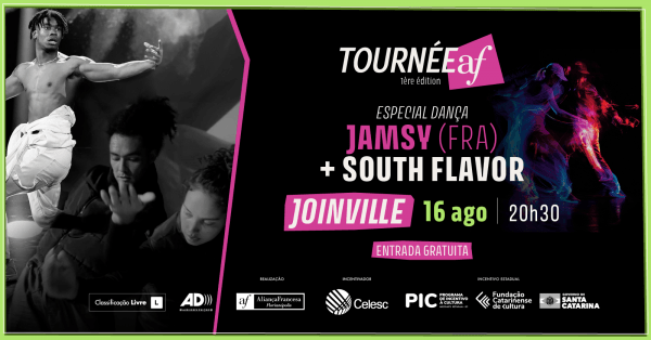 Tournée AF | Première Édition: Jamsy (FRA) + South Flavor em Joinville ...