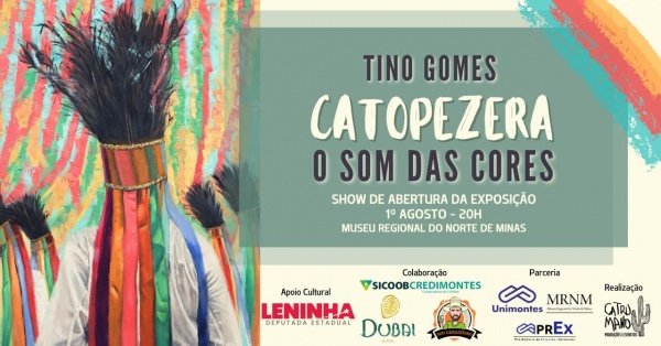 CATOPEZERA: O SOM DAS CORES em Montes Claros - Sympla