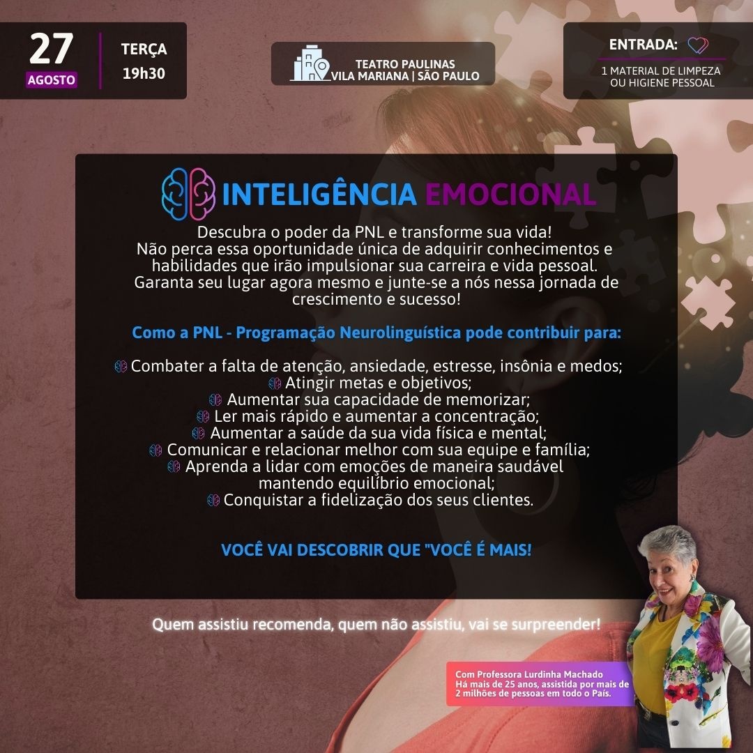 Inteligência Emocional em São Paulo - Sympla