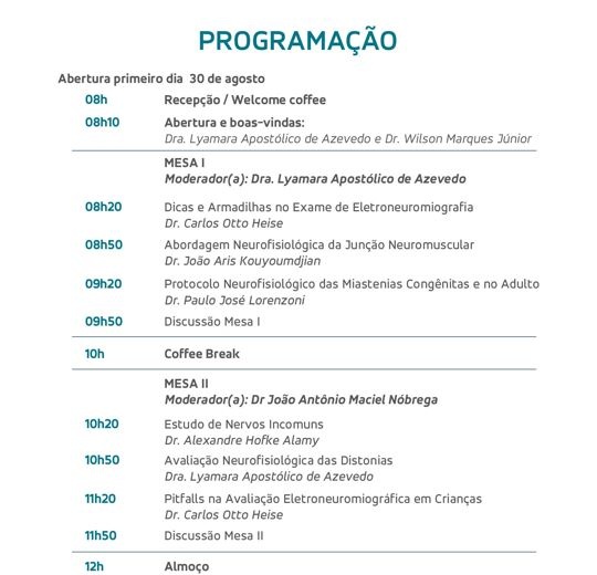 XVIII JORNADA PAULISTA DE NEUROFISIOLOGIA CLÍNICA em São Paulo - Sympla