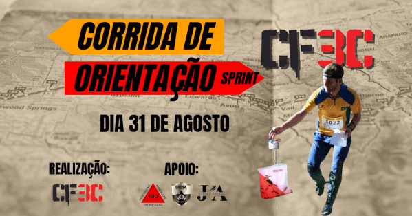 CORRIDA DE ORIENTAÇÃO CF3C em Três Corações - Sympla