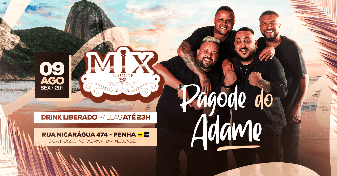 PAGODE DO ADAME em Rio de Janeiro - Sympla