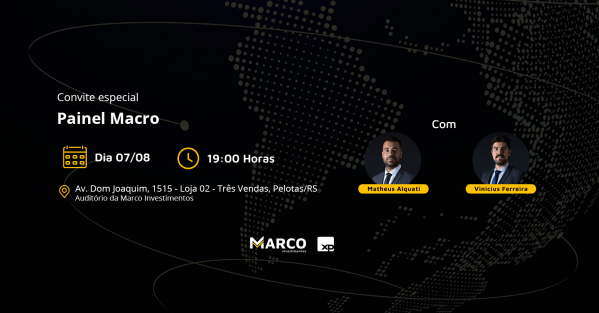 Painel Macro - Marco Investimentos em Pelotas - Sympla
