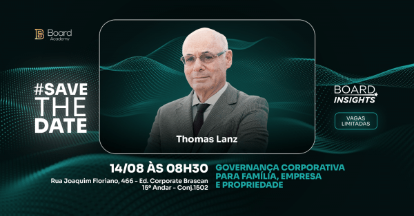 Board Insights - Thomas Lanz em São Paulo - Sympla