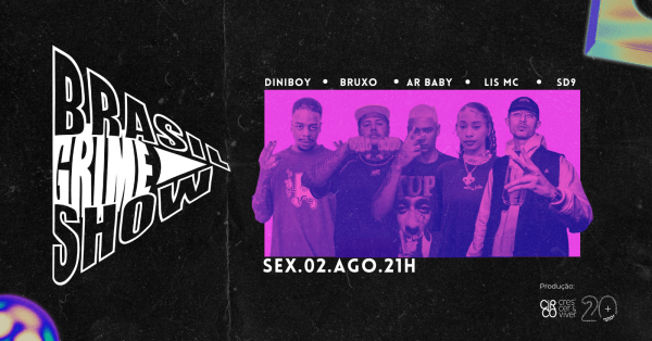 Brasil Grime Show em Rio de Janeiro - Sympla