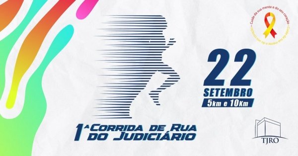 1ª CORRIDA DE RUA DO JUDICIÁRIO em Porto Velho - Sympla