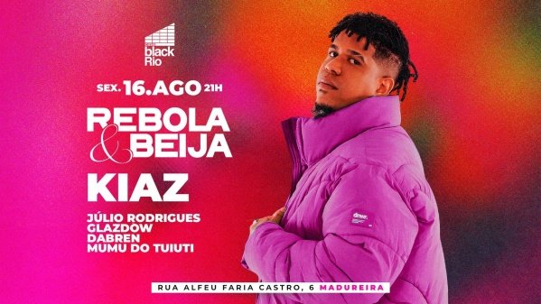 REBOLA & BEIJA em Rio de Janeiro - Sympla