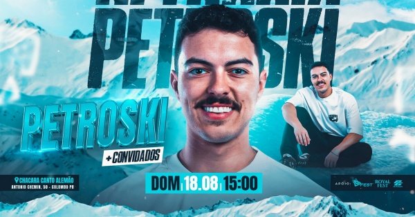 Show nacional com DJ PETROSKI no Colombo PR em Colombo - Sympla