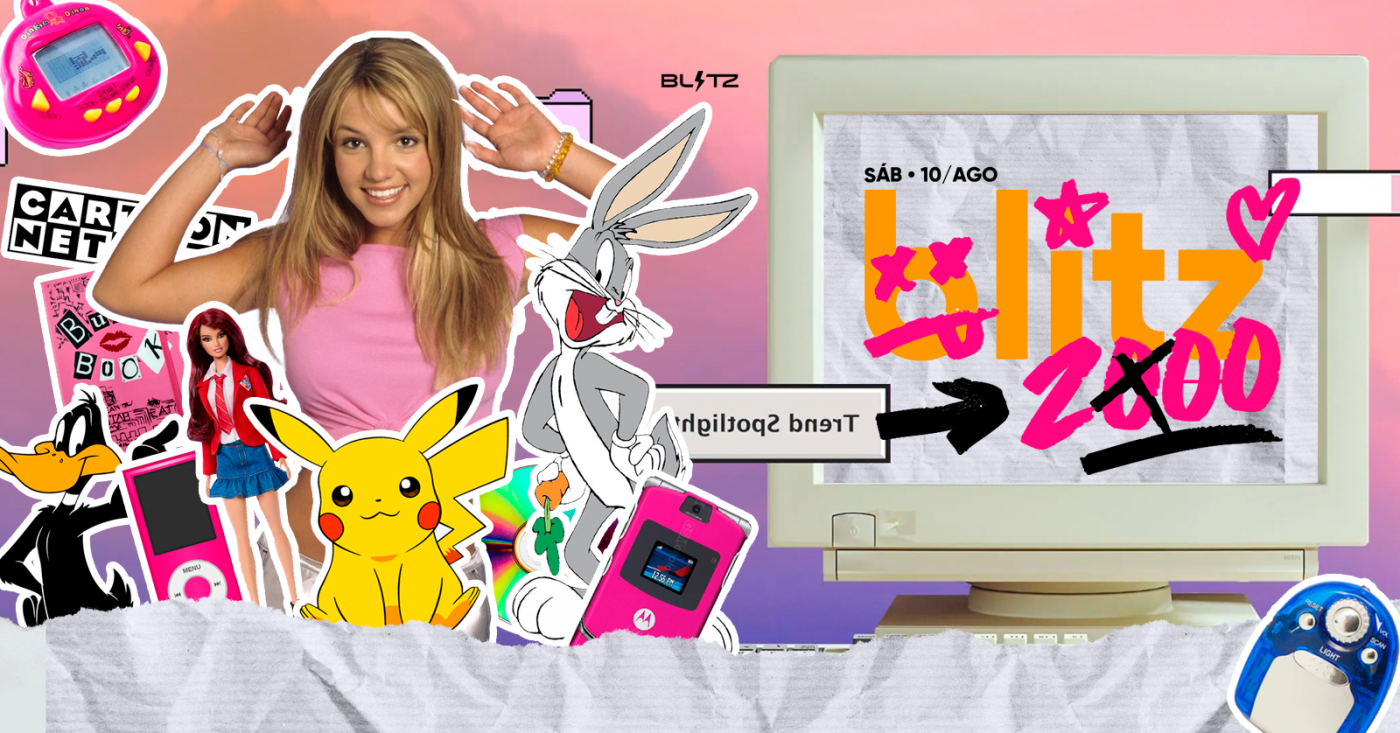 BLITZ 2000 - A FESTA COM OS HITS DOS ANOS 2000!!! em São Paulo - Sympla