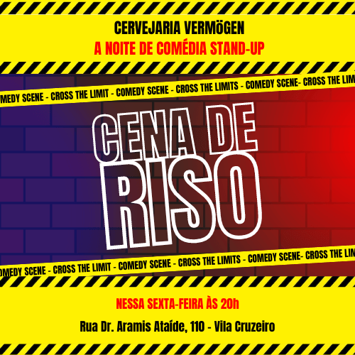 Cena de Riso - Noite de Comédia Stand-up em São Paulo - Sympla