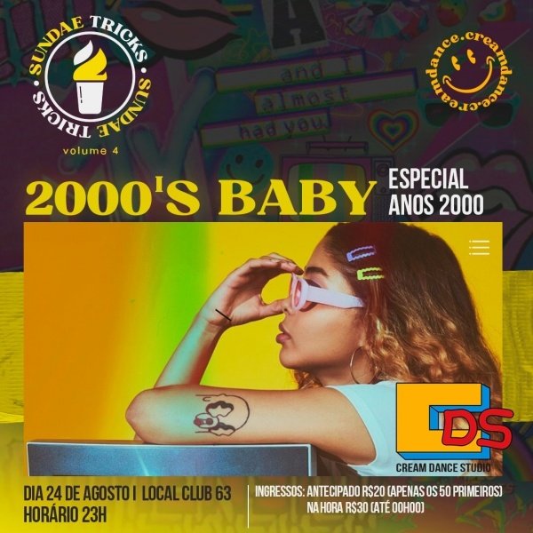 SUNDAE TRICKS ::::: ANOS 2000 :::: em Rio de Janeiro - Sympla
