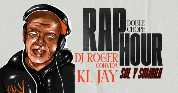 Rap Hour convida KL JAY em São Paulo - Sympla