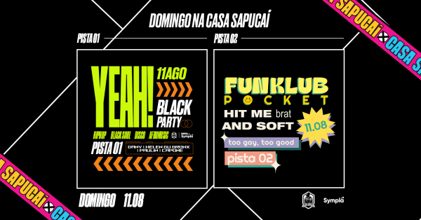 YEAH! Black Party + Fun Klub em Belo Horizonte - Sympla