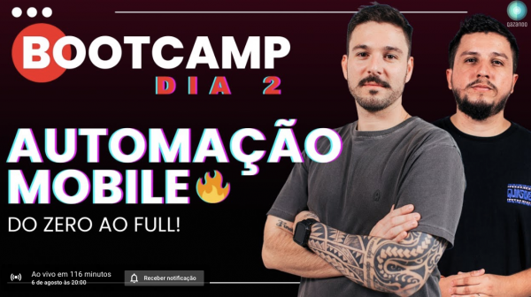 Bootcamp Mobile - Maestro dev. Android e IOS - online - Sympla