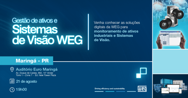 Gestão de Ativos e Sistemas de Visão WEG em Maringá - Sympla