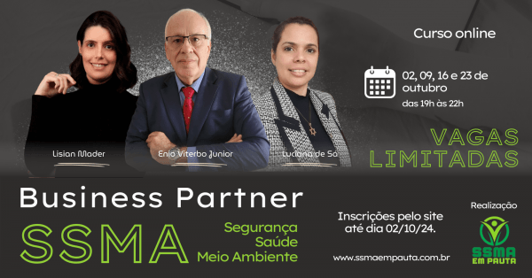 Curso sobre BP SSMA - Business Partner de Segurança, saúde e meio ...