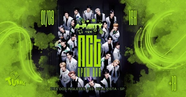 A-PARTY - NCT [OPEN BAR] em São Paulo - Sympla