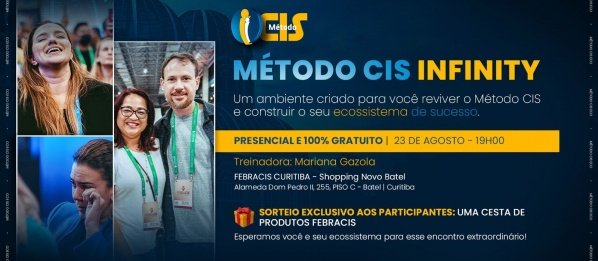 MÉTODO CIS INFINITY em Curitiba - Sympla